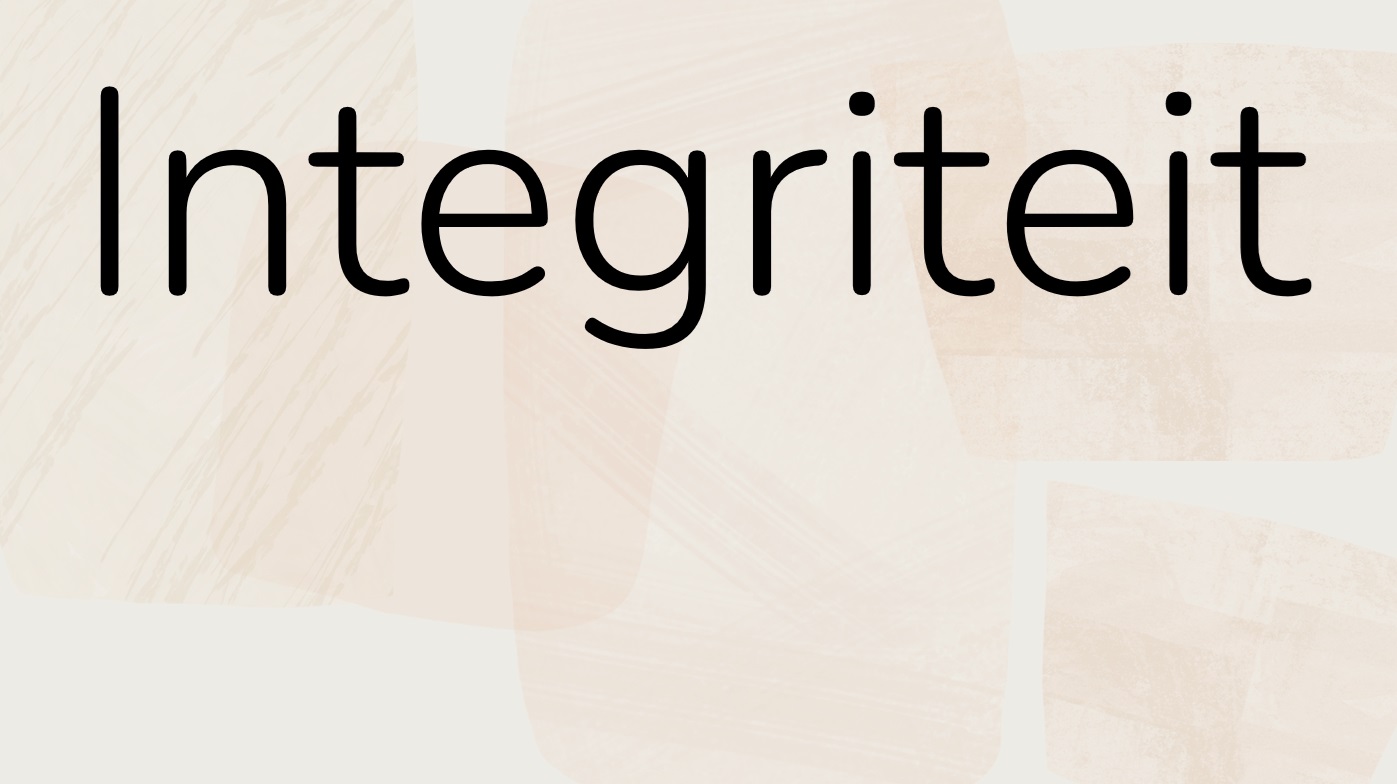 Integriteit – AGS Hartsion Bapsfontein